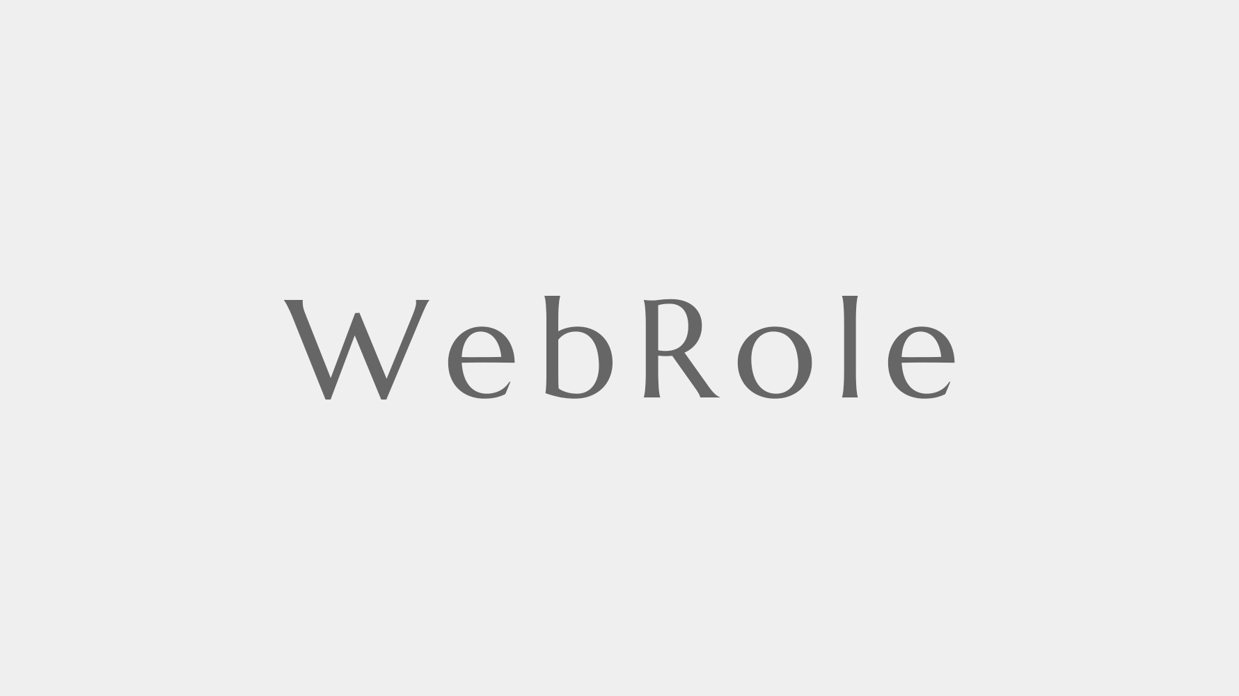 main – WebRole